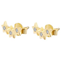 Adelia&acute;s ADELIA ́S Damen Paar Ohrh&auml;nger "Damen Ohrringe &ndash; Ohrstecker aus 333 Gold mit Zirkonia"gold, Ohrringe, Ein Geschenk, das Freude macht