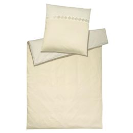 Bettw&auml;sche Elegante, beige, Mako-Satin, Obermaterial: 100% Baumwolle, Bettw&auml;sche, "El Greco", angenehmes Hautgef&uuml;hl