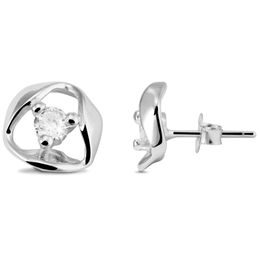 Adelia&acute;s ADELIA ́S Damen Paar Ohrh&auml;nger "Damen Ohrringe &ndash; Ohrstecker aus 925 Silber mit Zirkonia"silber, Silber 925 (Sterlingsilber), Ohrringe, Zum Verschenken