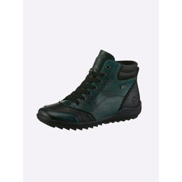 Remonte Damen Stiefelette, Gr. 42, gr&uuml;n, Glattleder, Synthetik, Schuhe