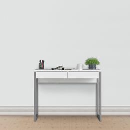 Schreibtisch Inosign, B:101,6cm H:72,6cm T:40cm, grau, B&uuml;ro, Tische, "Function Plus", mit vielen Stauraumm&ouml;glichkeiten, zeitloses Design