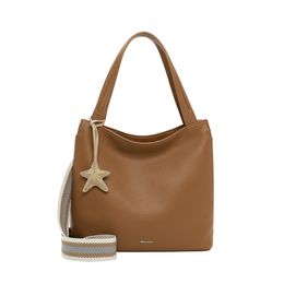 Tamaris Damen Shopper "Shopper TAS Kea", gelb, Polyurethan, Taschen