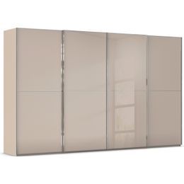 Schwebet&uuml;renschrank Rauch, B:360cm H:223cm T:68cm, beige, Holzwerkstoff, Schr&auml;nke, "Kleiderschrank Schrank Garderobe Schlafzimmerschrank SCALE-DUO",