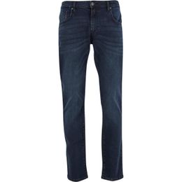 883POLICE Herren Bequeme Jeans "883 Police TODD1017MAT JEANS"blau wash, Gr. 30, unifarben, 98% Baumwolle, 2% Elasthan, Jeans