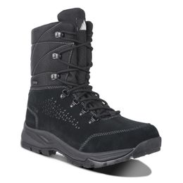 Dachstein Herren Outdoorschuh "NORDSTERN GORE-TEX", Gr. 42, schwarz, Leder, Textil, unifarben, Schuhe, wasserdicht und gef&uuml;ttert