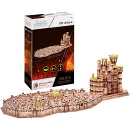 Revell Kinder 3D-Puzzle "House of the Dragon Kings Landing", bunt, Schaumstoff, B:73,2cm H:33,3cm T:22,6cm, Puzzles