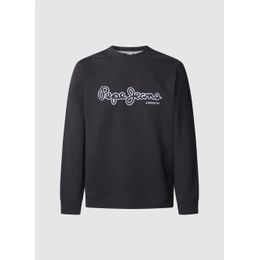 Pepe Jeans "DORIAN CREW", mit Logo-Druck im Used Look