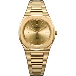 D1 Milano Analog Watch female Gold size One Size