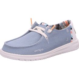 Hey DUDE Shoes Hey Dude Moccasins female Blue size 39