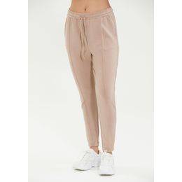 ENDURANCE ATHLECIA ATHLECIA Damen Sweathose "Jacey", beige, Gr. 46, unifarben, 51% Polyester, 44% Modal, 5% Elasthan, Hosen, aus weichem Modalmix