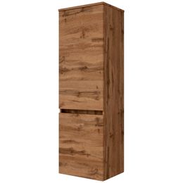 Midischrank Welltime, B:40cm H:130cm T:35cm, braun, Holzwerkstoff, Badezimmer, Schr&auml;nke, "Baabe", Badm&ouml;bel, Breite 40 cm