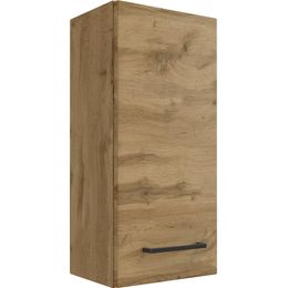 H&auml;ngeschrank Welltime, B:30cm H:64cm T:20cm, braun, MDF, Badezimmer, Schr&auml;nke, "Chicago"