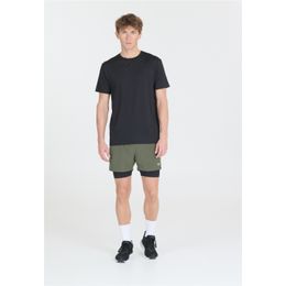 Virtus Herren Shorts "Zayne", bunt, Gr. XXL, unifarben, 95% Polyester, 5% Elasthan, Hosen, mit 4-Wege-Stretch und Innenhose