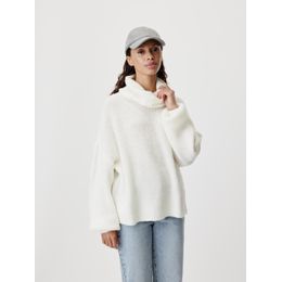 LEGER Damen Strickpullover "Jarine, LeGer by Lena Gercke"sanftes wei&szlig;, Gr. 36, Strick, Obermaterial: 56% Polyacryl, 44% Polyamid, Pullover, Loose fit