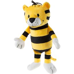 Heunec Kinder Pl&uuml;schfigur "JANOSCH, Kleiner Tiger, 32 cm", gelb, B:15cm L:32cm T:10cm, Pl&uuml;schfiguren, enth&auml;lt recyceltes Material