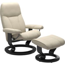 Relaxsessel stressless, B:85cm H:100cm T:77cm, beige, Leder BATICK: BATICK ist ein leicht korrigiertes, durchgef&auml;rbtes und genarbtes M&ouml;belleder, bei