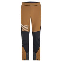 Ziener Herren Funktionshose "NAWO man (pants active)", braun, Gr. 54, Obermaterial: 92% Polyamid, 8% Elasthan; Futter: 100% Polyester;, Hosen