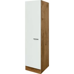 Seitenschrank Flex-Well, B:50cm H:200cm T:57,1cm, beige, Holzwerkstoff, K&uuml;che, Schr&auml;nke, "Vintea", (B x H x T) 50 x 200 x 57 cm, f&uuml;r viel Stauraum