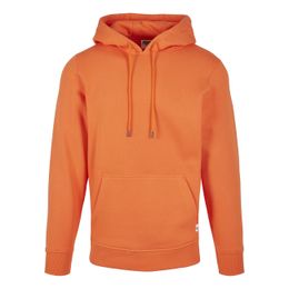 Urban Classics Herren Rundhalspullover "Urban Classics Herren Organic Basic Hoody"mandarin, Gr. S, unifarben, 100% Baumwolle, Pullover