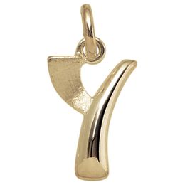 Buchstabenanh&auml;nger Jobo "Anh&auml;nger Buchstabe", gelbgold 375, Schmuckanh&auml;nger, Damen, Y, Gelbgold 375, 375 Gold