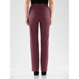 COSMA Damen Funktionshose, rot, Gr. 76, unifarben, 97% Baumwolle, 3% Elasthan, Hosen