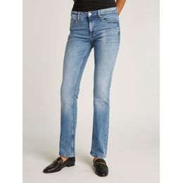 Tommy Jeans "Maddie Mid Rise Bootcut" in hellblauer Waschung
