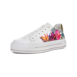 Ara Damen Sneaker "Ara Sneaker Lederimitat", Gr. 40, wei&szlig;, Lederimitat, Schuhe