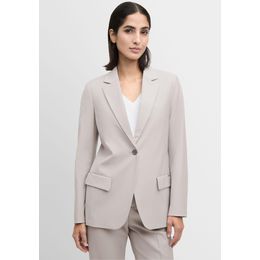 Cinque Damen Jackenblazer "CILIGHT", beige, Gr. 44, Web, Obermaterial: 53% Polyamid, 43% Schurwolle, 4% Elasthan, Blazer, Mit Markenlabelpl&auml;ttchen