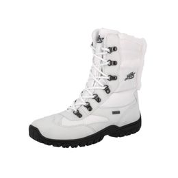 Lico Damen Winterstiefel "Winterstiefel Damen Saskia", Gr. 37, wei&szlig;, Synthetik, Schuhe