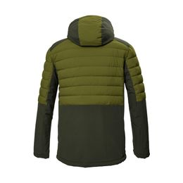 Killtec Herren Funktionsjacke "KOW 3 MN JCKT", gr&uuml;n, Gr. S, Obermaterial: 92% Polyester, 8% Elasthan.Obermaterial 2: 100% Polyester.Futter: 100%