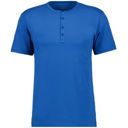 Ragman Herren Longshirt, blau, Gr. XL, Jersey, Baumwolle, Shirts