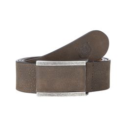 Jan Vanderstorm Herren Lederg&uuml;rtel "Lederg&uuml;rtel TAALE", braun, Gr. 155, unifarben, Obermaterial: 100% Rindsleder Leather cow., G&uuml;rtel