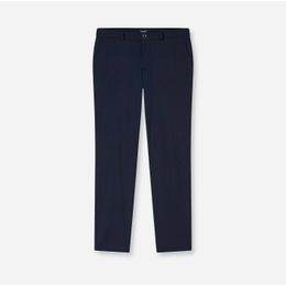 OLYMP Herren Chinohose "Jogg Jersey Toronto"marine, Gr. 34, unifarben, Jersey, Obermaterial: 50% Viskose, 45% Polyester, 5% Elasthan, Hosen, slim