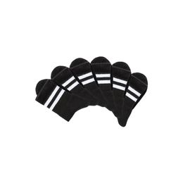 H.I.S. H.I.S Damen Sportsocken "Damen Herren Kinder Tennissocken, Fitnesssocken", Gr. 476x schwarz, Baumwolle, Baumwollmischung, Elasthan, Polyamid,