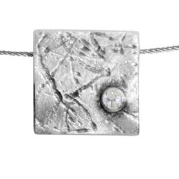 OSTSEE-SCHMUCK Damen Kette mit Anh&auml;nger "- Reco - Sarah Vicenza - Silber 925/000 - Zirkonia", 42, Silber 925 (Sterlingsilber), silber, Silber 925