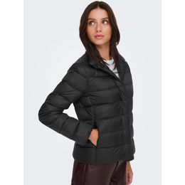 Only Damen Steppjacke "ONLRUBY QUILTED DOWN JACKET OTW", schwarz, Gr. S, unifarben, Web, Obermaterial: 100% Nylon, Jacken
