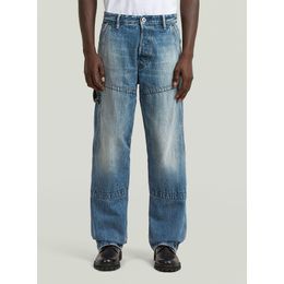 G-Star Raw G-STAR Herren Regular-fit-Jeans "Contor Loose Carpenter Jeans"antique faded patina blau, Gr. 32, Obermaterial: 75% Baumwolle, 25% Baumwolle, Jeans