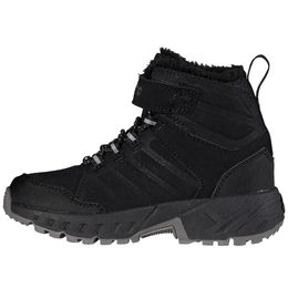 Lotto M&auml;dchen Winterboots, Gr. 31, schwarz, Kunstfaser, Synthetik, mehrfarbig, Schuhe, - mit reflektierenden Details
