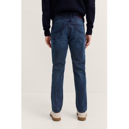 Bugatti Herren 5-Pocket-Jeans "Basic Essential"396, dunkelblau, Gr. 34, 97% Baumwolle, 3% Elasthan, Jeans, Authentic Denim