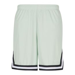 Shorts Karl Kani "Karl Kani Herren", Herren, Gr. L, US-Gr&ouml;&szlig;en, light mint, 100% Polyester, loose fit, Hosen Shorts