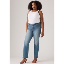 LEVI'S&reg; PLUS LEVI'S PLUS Damen 5-Pocket-Jeans "314 PL SHAPING"eternal indigo mid, Gr. 20, Denim/Jeans, Obermaterial: 80% Baumwolle, 19% Polyester, 1% Elasthan,