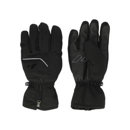 Zanier Damen Skihandschuhe "Reith STX", schwarz, Gr. 7,5, 100% Polyester, Handschuhe, mit leichtgewichtigem und w&auml;rmendem Futter