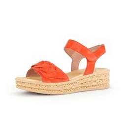 Gabor Damen Plateausandaletten "Plateau Sandale", Gr. 40orange, Schuhe