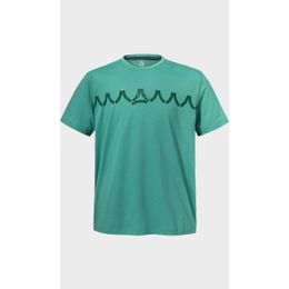 Sch&ouml;ffel SCH&Ouml;FFEL Herren Funktionsshirt "T Shirt Style Elmori MEN", gr&uuml;n, Gr. 50, Oberstoff: 60% Baumwolle, 40% Polyester, Shirts