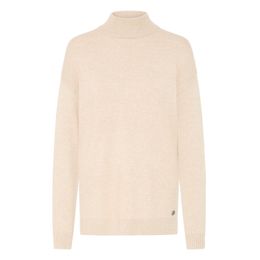 oxmo Damen Strickfleece-Pullover "Strickpullover OXRatina", grau, Gr. L, Obermaterial: 50% Viskose CV. 27% Nylon NY. 23% Polyester PES., Pullover