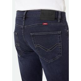 Herren 5-Pocket-Jeans "Denver Regular Straight Stretch Jeans", blau, Gr. 31, HERO by John Medoox, Denim/Jeans, 98% Baumwolle, 2% Elasthan, Jeans,