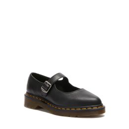 Dr. Martens Damen Ballerina "Elphie", Gr. 42, schwarz, Leder, Schuhe, Spangenschuh, Mary Jane mit typischer gelber Rahmennaht