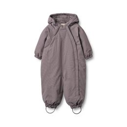 Wheat M&auml;dchen Jumpsuit "Wheat Snowsuit Adi"lila stone, Gr. 92, unifarben, 100% Nylon, Overalls