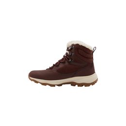 Jack Wolfskin Damen Outdoorwinterstiefel "EVERQUEST TEXAPORE HIGH W", Gr. 39, braun, Synthetik, Textil, Schuhe, Winterboots, Winterstiefel,
