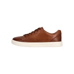 Clarks Herren Sneaker "Un Costa Lace", Gr. 42,5, braun, Leder, Schuhe, mit bequemem konturiertem Fu&szlig;bett